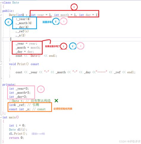 c 初始化列表：成员变量的 “快速入场券” csdn博客