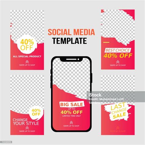 소셜 미디어 스토리 디자인 템플릿 벡터 일러스트 레이 션 0명에 대한 스톡 벡터 아트 및 기타 이미지 0명 개념 개념과 주제 Istock