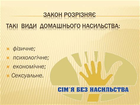 Презентація Насильство в сімї