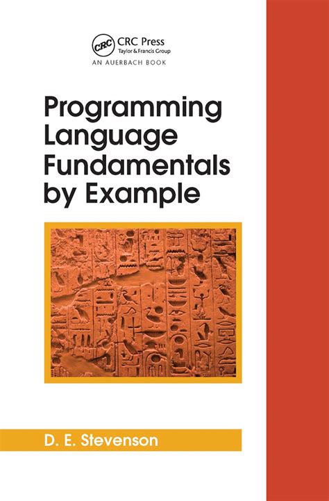 programming language fundamentals by example stevenson d e tr kitap