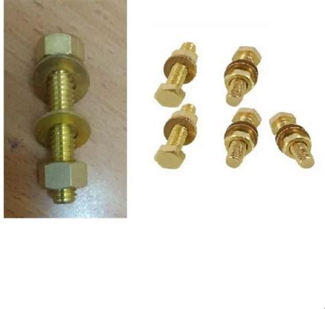 Full Thread Brass Bolts And Nuts Size 10mm X40mm 50 Kgs At ₹ 750kg