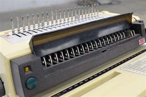 Gbc Manual Comb Binding Machine Boggs Equipment