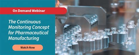 The Continuous Monitoring Concept For Pharmaceutical Manufacturing Particle Measuring Systems