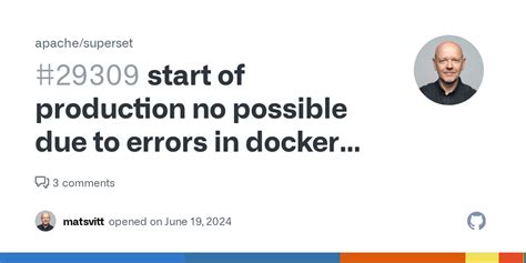 Start Of Production No Possible Due To Errors In Docker Compose Non Devyml And Dockerenv