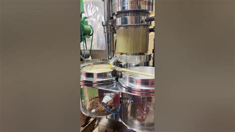 착유기기름짜는기계 Youtube