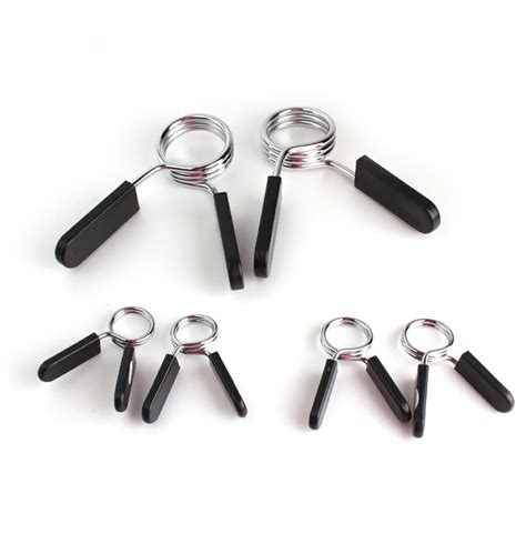 마구리 2개 락조 25 28 50 Mm 역기 잠금 바벨 스프링 강철 조임쇠 고정 티몬