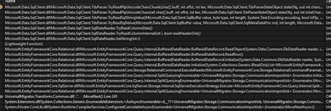 Enhance Split Query Buffering · Issue 26129 · Dotnetefcore · Github