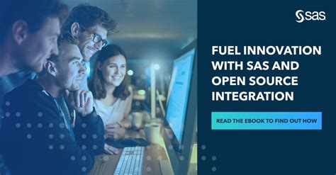 Sas On Linkedin Drive Analytic Innovation Through Sas® And Open Source Integration