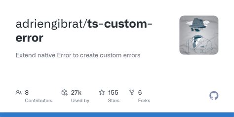 Ts Custom Errorfactoryts At Main · Adriengibratts Custom Error · Github