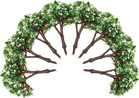 Abaodam 40 Pcs Tree Model Plastic Models Accesorios Para Escritorio