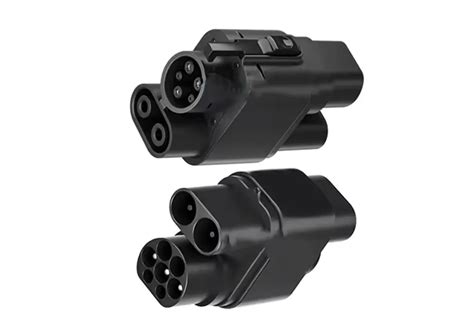 Ccs1 To Ccs2 Dc Fast Charging Adapter 1000v 200a Max 250kw Xteck