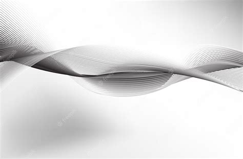 Premium Vector Abstract Wave Element Vector Line Art Waves Background Design