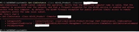 Winrm Cannot Complete The Operation Verify That The Specified Computer Name Is Valid