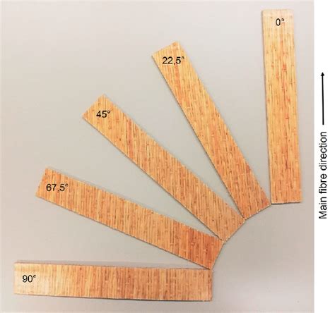 Specimens For Tensile Test Cut Out At Different Angles Download Scientific Diagram
