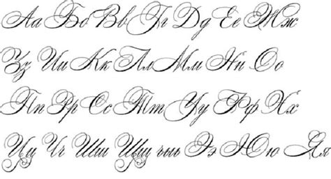 Алфавит каллиграфия Алфавит Рукописные шрифты