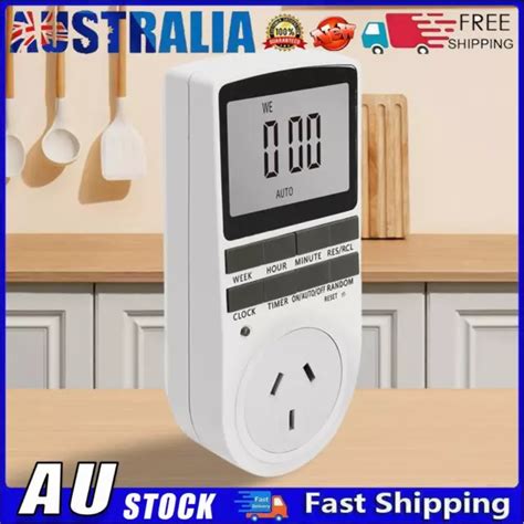 Au Digital Timer Switch Socket Au Plug Electronic Digital Timer Switch For Kitch 21 29
