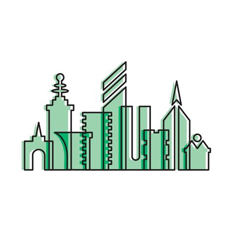City Skyline Royalty Free Stock Svg Vector And Clip Art
