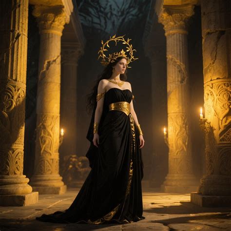Persephone The Queen Of The Underworld And The Goddess Of Spring