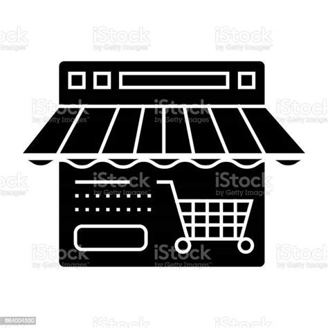 온라인 쇼핑 아이콘 벡터 일러스트 레이 션 고립 된 배경에 로그인 가방에 대한 스톡 벡터 아트 및 기타 이미지 가방 가정 생활 개념 Istock