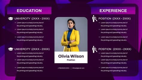 Easy Customizable Free About Me Template For PowerPoint Templates Google Slides Posters