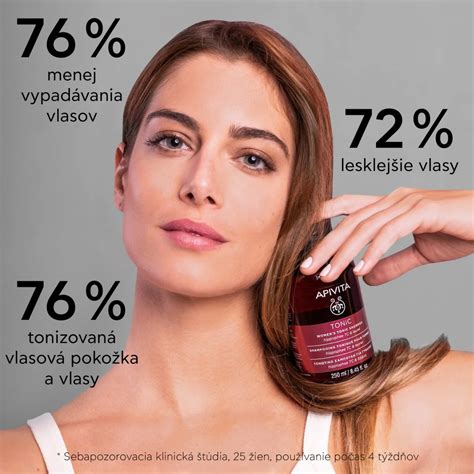 Apivita Woman´s Tonic Shampoo 250ml 1×250 Ml Dámsky šampón Proti