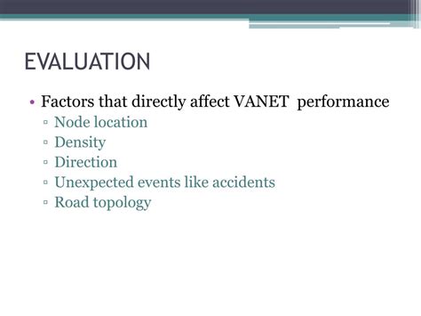 Ppt Realistic Mobility Models For Vehicular Ad Hoc Network Vanet Simulations Powerpoint