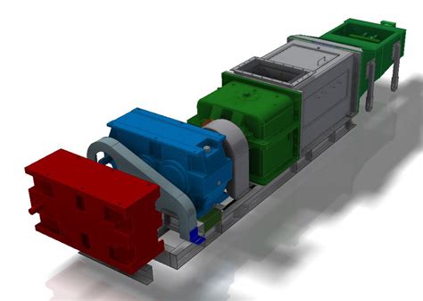 双螺杆压力机 Step 模型图纸下载 懒石网