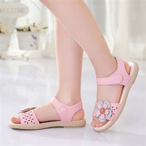 Badu Bg Нов модел детски сандали в три цвята за момичета Badu Bg