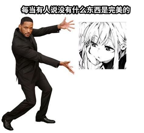 每当有人说没有什么东西是完美的 网友制作的meme梗图
