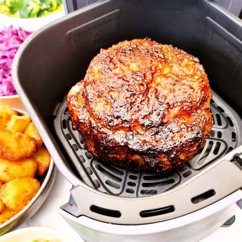 Air Fryer Small Gammon Joint With Easy Glaze Feast Glorious Feast