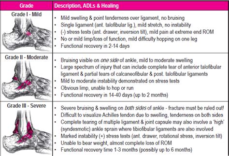 Professional Health Systems The Infamous Ankle Sprain