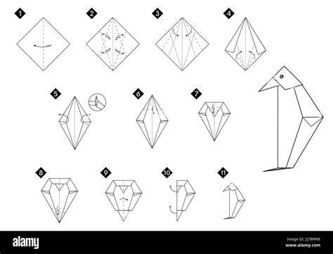 Origami Penguin Origami Origami Penguin