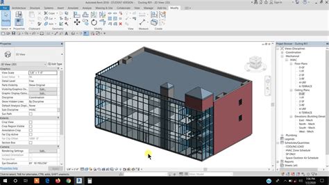 Asrar Ahmad On Linkedin Revit Mep Hvac Ducting Layout With Air Terminal Placement And Duct Sizing