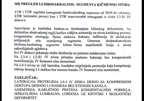 Diskus Hernija Rserbia