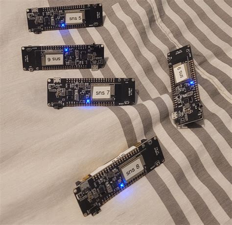 Esp 32 Nodes Powered On Before An Indoor Test Download Scientific Diagram