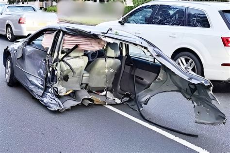 자동차가 반으로 찢어져” 역대급 ‘음주운전 사고 운전자 정체는