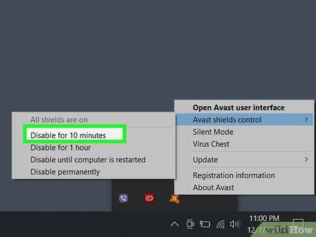 How To Disable Avast Antivirus Steps With Pictures WikiHow