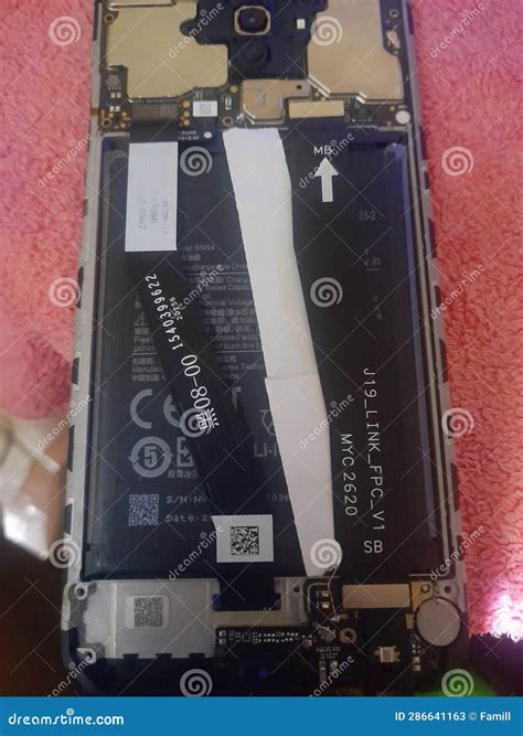 Xiaomi Redmi 9 Machine And Battery Vbus Jumper Editorial Stock Photo Image Of Machine Xiaomi