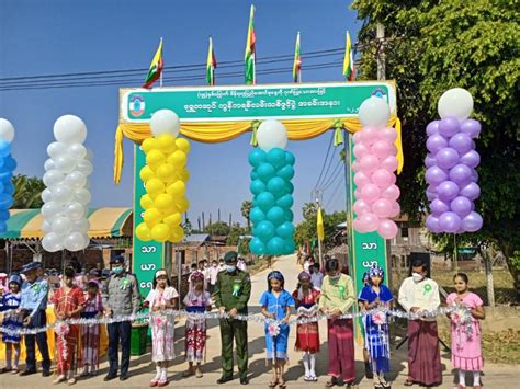 လှိုင်းဘွဲမြို့နယ်တွင် ၇၅ နှစ်မြောက် စိန်ရတုပြည်ထောင်စုနေ့ကို က