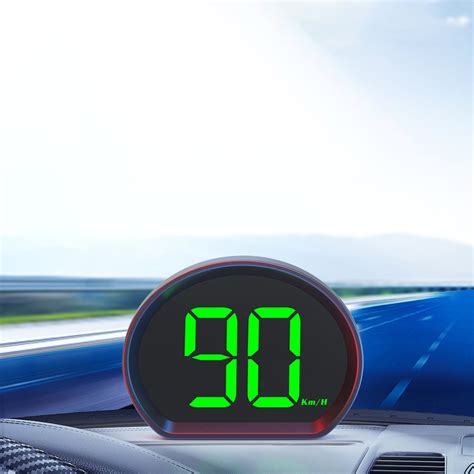 Universal Car Hud Head Up Display Digital Gps Speedometer With Speedup Test Brake Test Overspeed