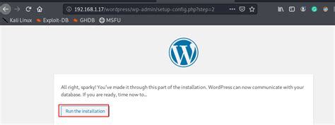 Wordpress Install Apache Server