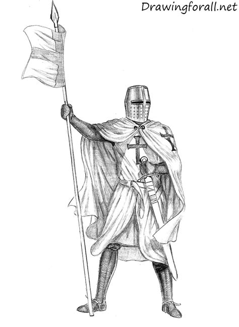 How To Draw A Cute Knight