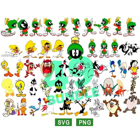 Looney Tunes Svg Bugs Bunny Svg Tweety Bird Svg Sylvester Inspire