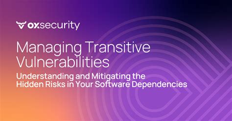 Managing Transitive Vulnerabilities Ox Security