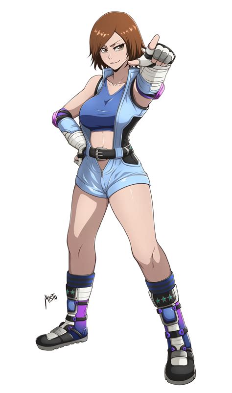 Kazama Asuka Tekken Drawn By Mistowing Danbooru
