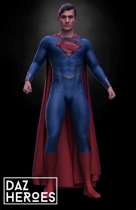 Superman Dceu For Daz 3d Genesis 8 Daz 3d And Poser