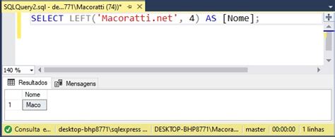 SQL Principais funções internas do SQL Server