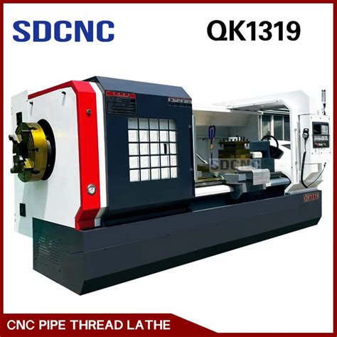 Qk Horizontal High Quality CNC Automatic Pipe Threading Lathe Machine CNC Lathe And Lathe