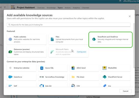 Building A Project Assistant Copilot Using Generative Ai And Sharepoint