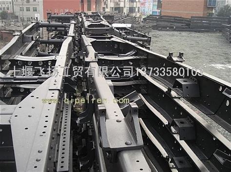 东风天龙康机天龙雷洛半挂车车车架总成2800010 T37E02800010 T37E0图片高清大图 汽配人网